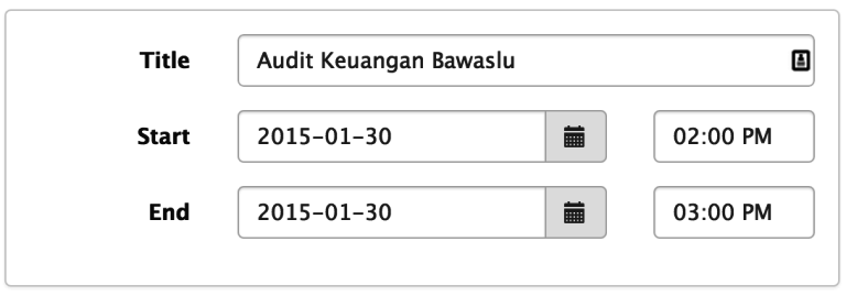 Documentation | PHP Event Calendar